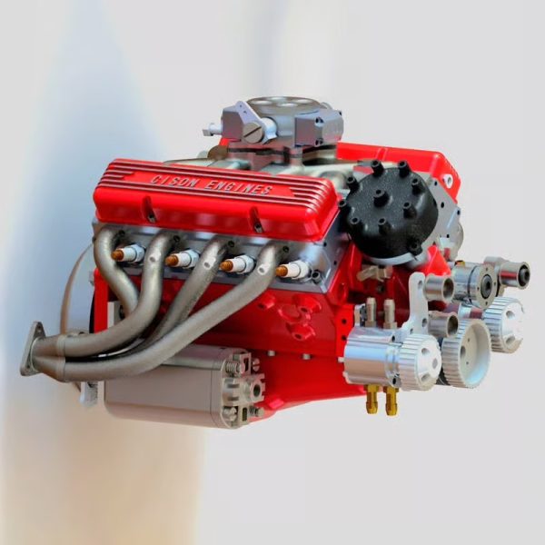 Gasoline OHV V8 Small-block Engine Model Kits – Tegooe